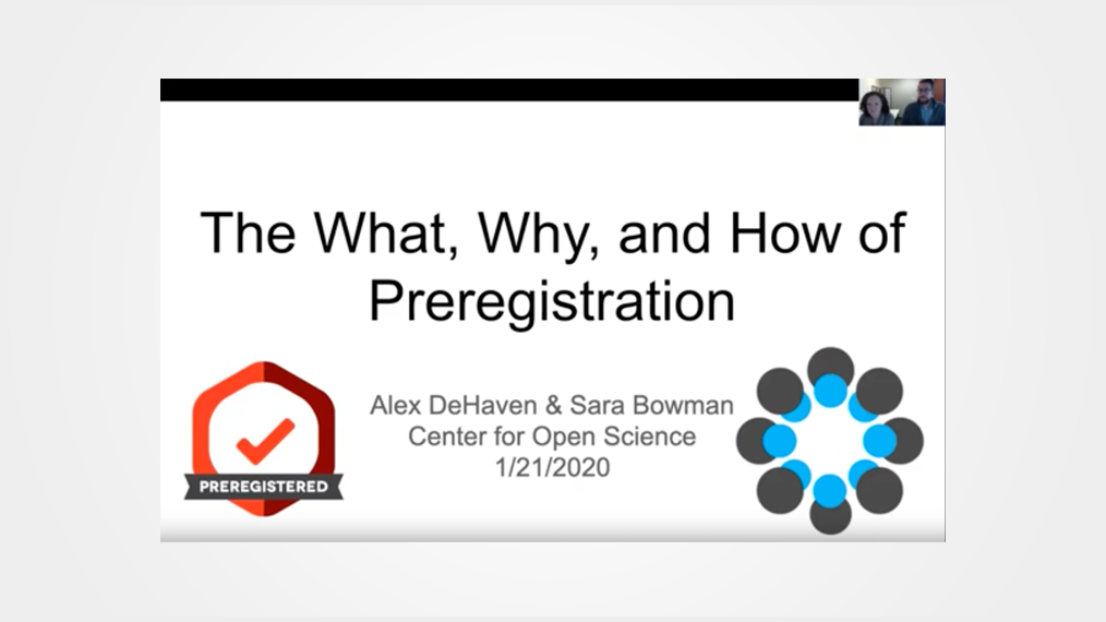 Answering Your Preregistration Questions